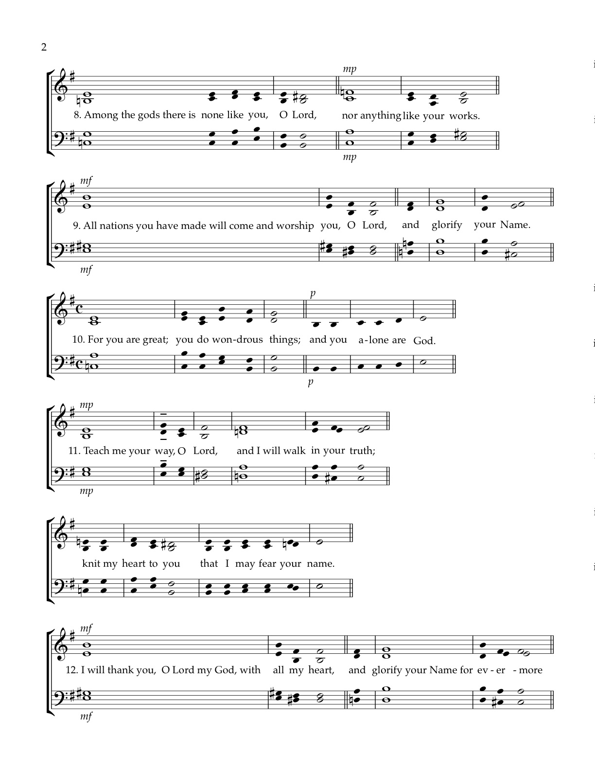 Responsorial Psalms, in Anglican Chant - MusicaSacra Church Music Forum